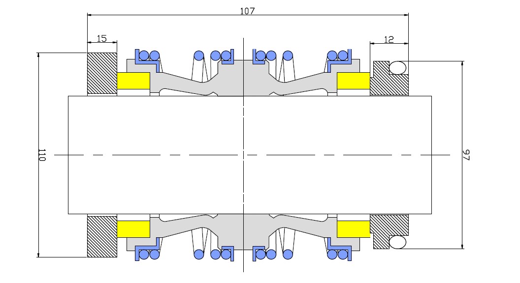 75mm Seals For Godwin Pump Models - minkix